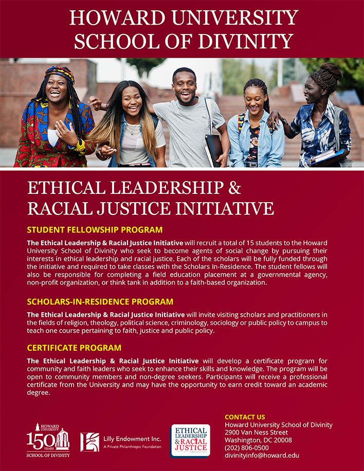 Ethical Leadership and Racial Justice Initiative | Howard University ...